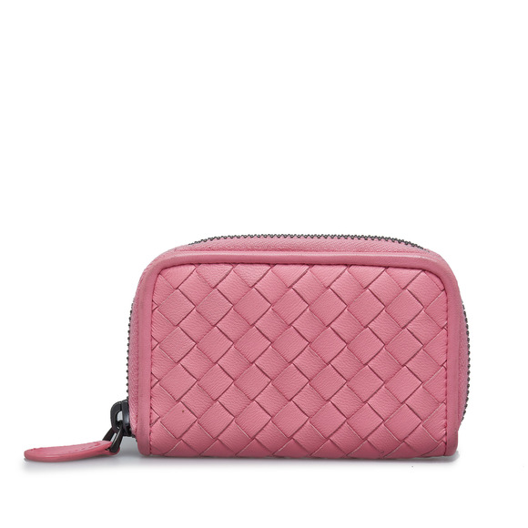 Bottega Veneta | Bags | Bottega Veneta Intrecciato Leather Zip Around ...